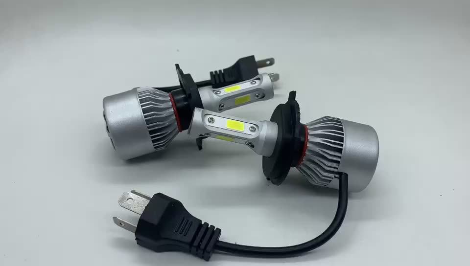 Auto S2 Led Car Headlight Bulbs H4/h7/9007/h13/h27/h4b 36w 8000lm 6000k ...