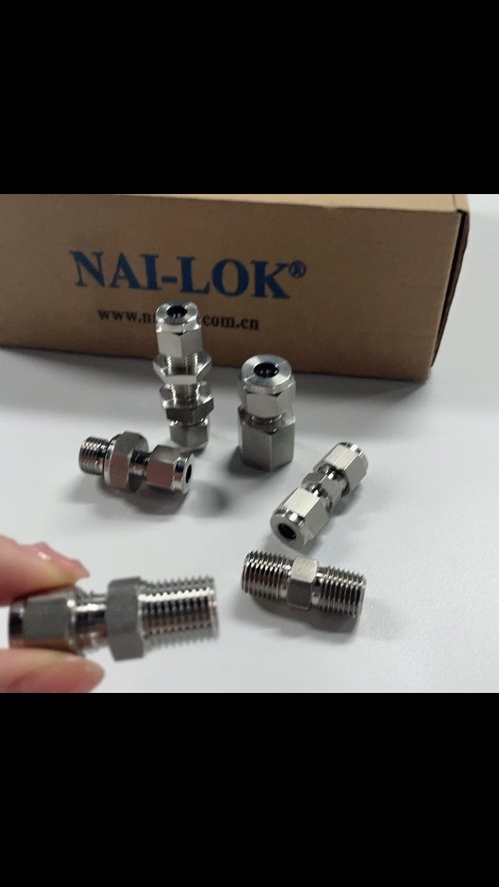 Nai-lok 10mm Instrumentation Dual Ferrule Compression Tube Fittings ...