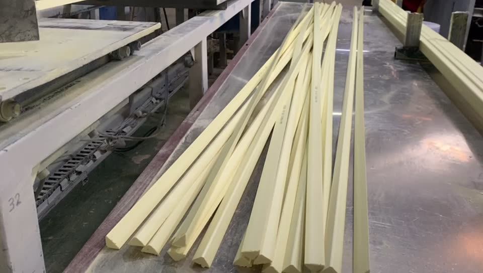 Customize Pvc Formwork Fillet Foam Vinyl Triangle Joint False Edge ...