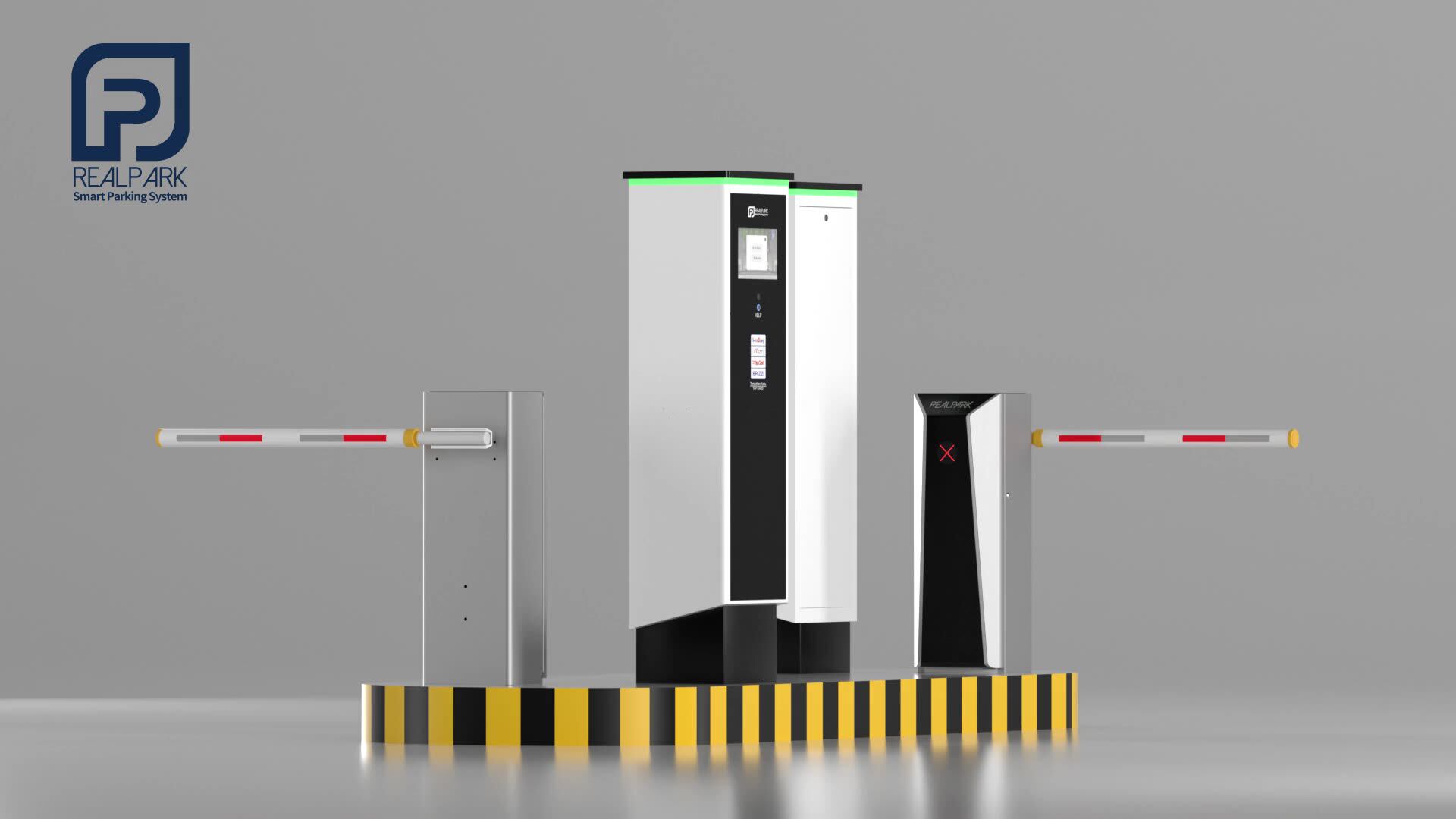 Parking Ticket Machine Realpark Barcode Ticket Dispenser Machine For ...