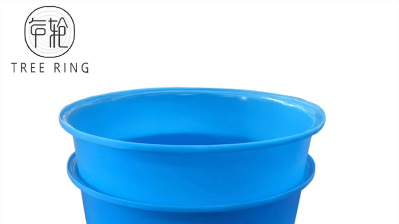 1000gallon Large Round Open Top Roto Moulded Aquaculture Commercial ...