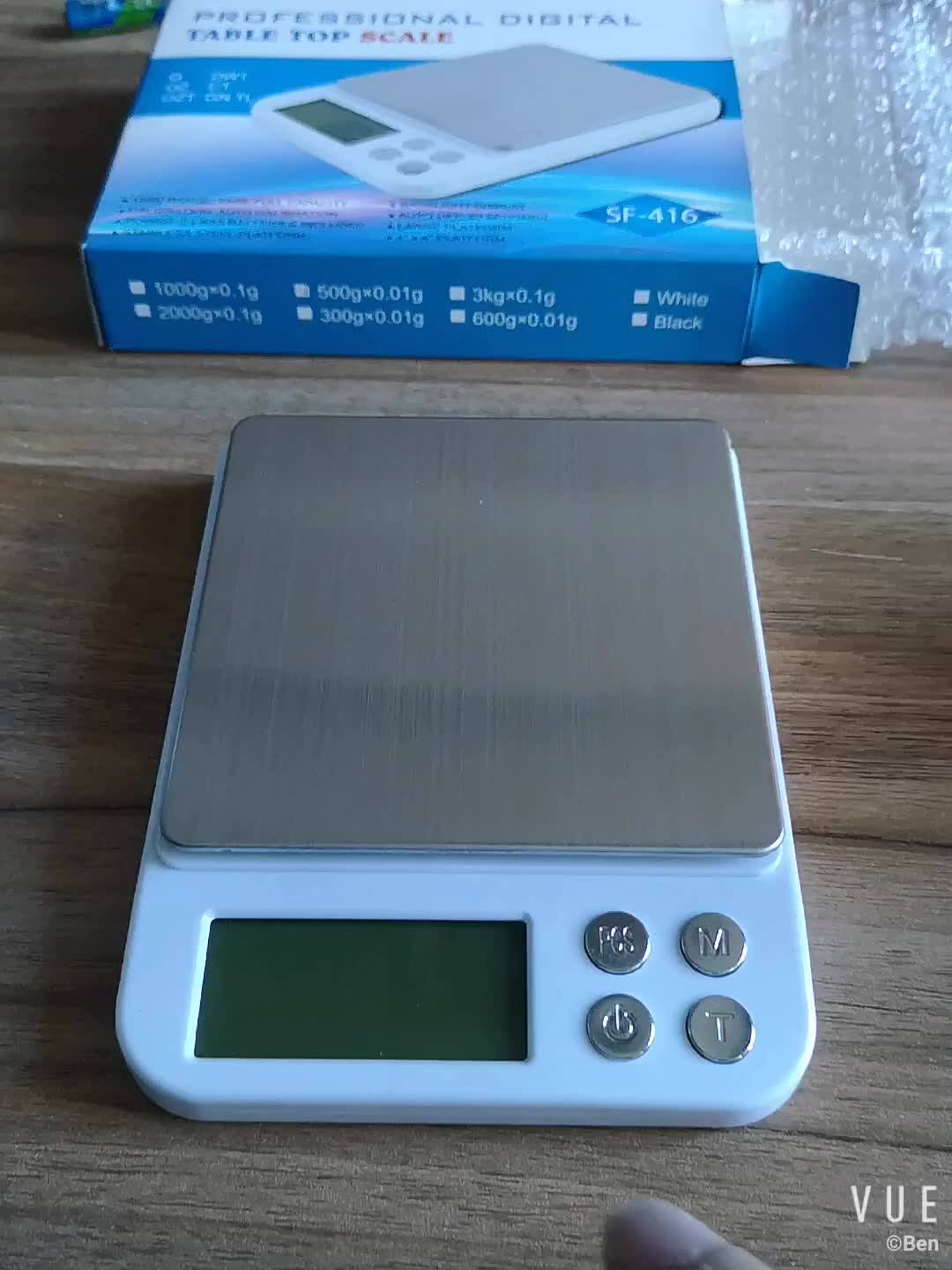 Sf-416 High Precision Portable Electronic Diamond Pocket Digital Weight ...