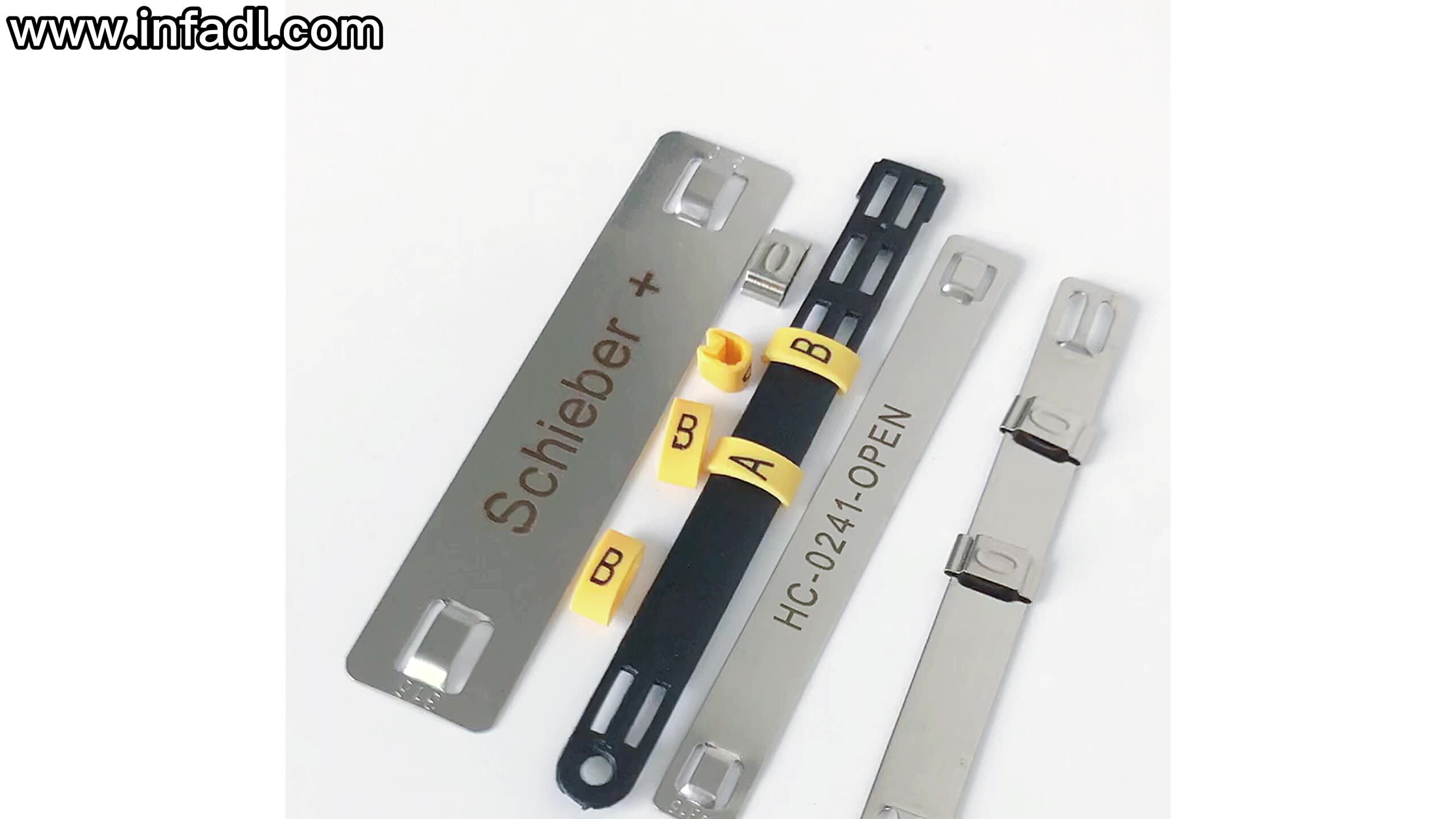 Uncoated Stainless Steel 316 Ss Cable Marker Plate - Buy Stainless ...