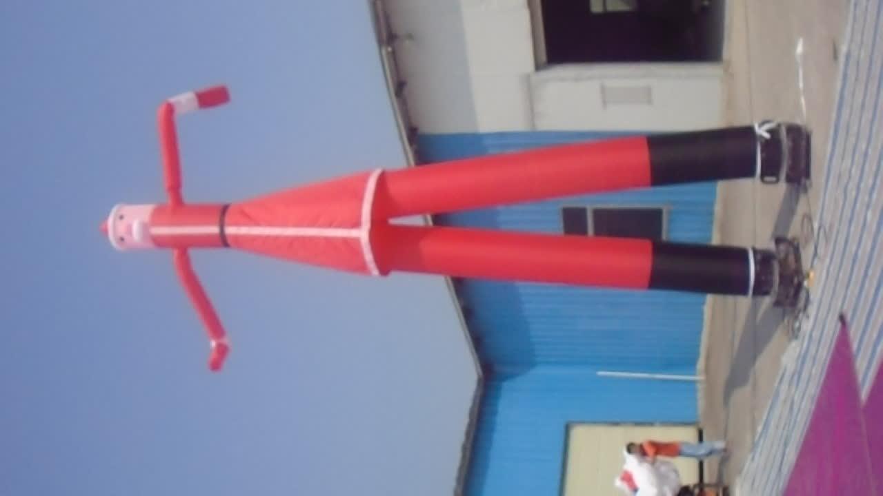 6m Blow Up Dancing Air Tube Wave Man Inflatable Christmas Air Dancer ...