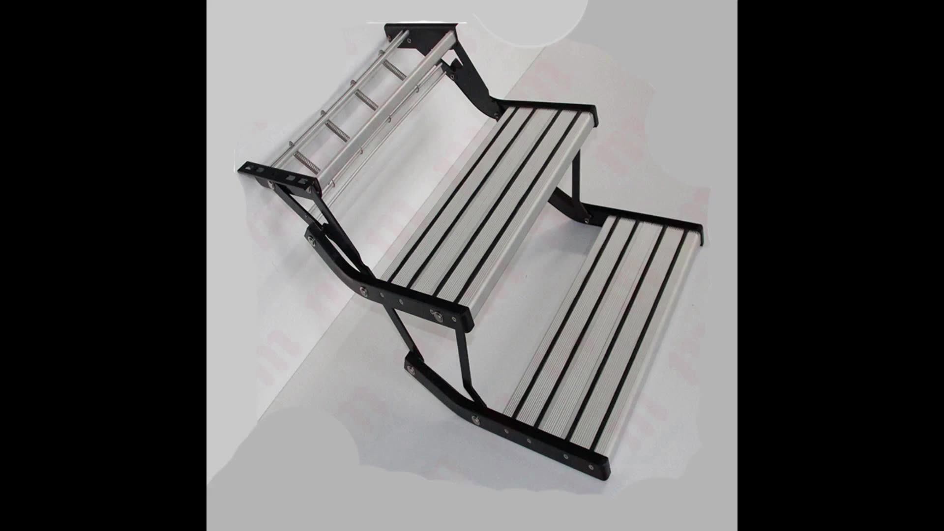 High Quality Control Caravan Double Step Rv Step Folding Rv Step With ...