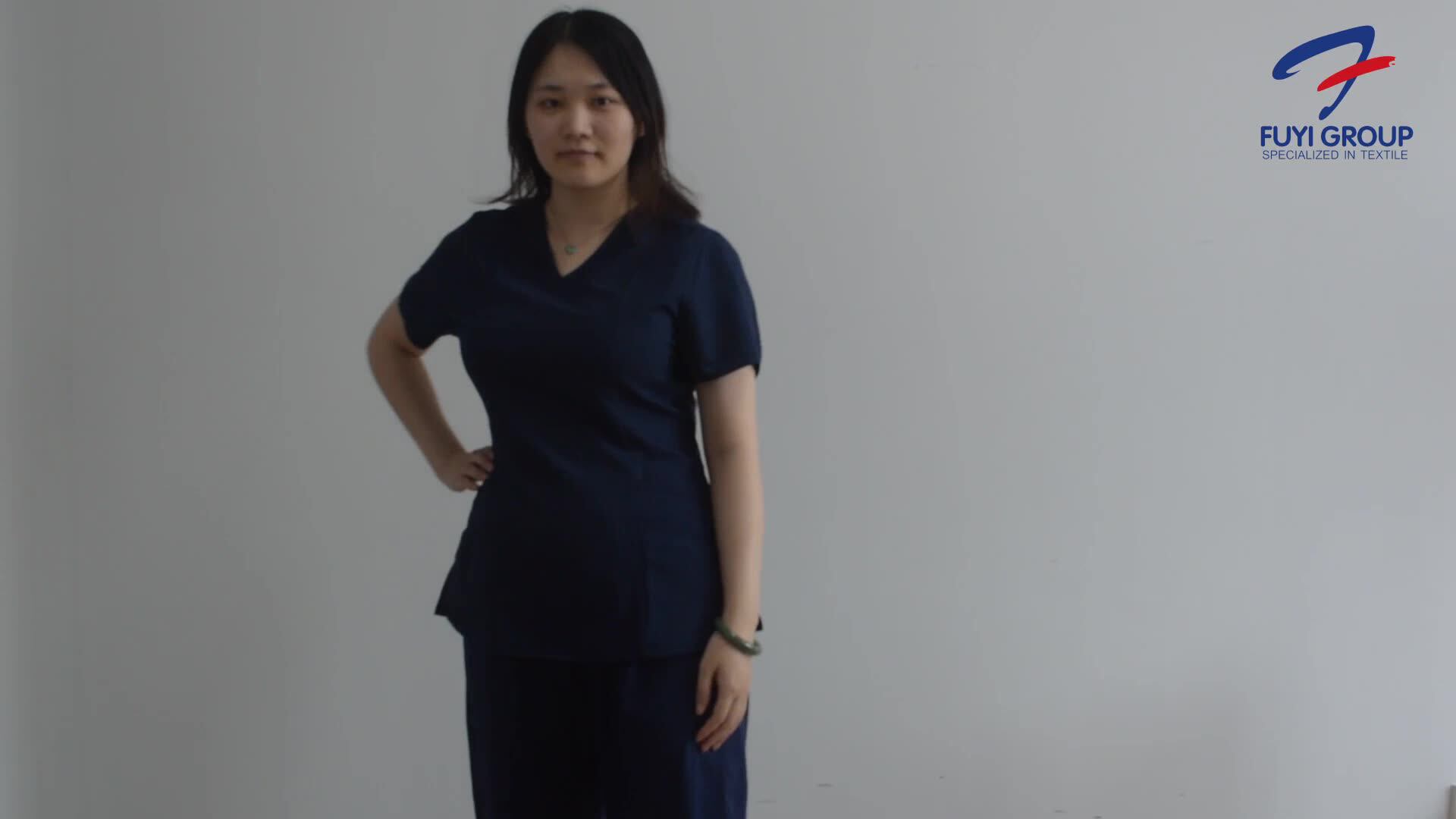 Figs Scrubs Waterproof Stretch Polyester Rayon Spandex Scrubs Hospital ...