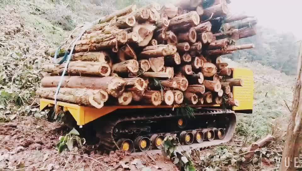 Crawler Dumper Minidumper With Wood Grabber Tonly Mining Dumper Truck ...