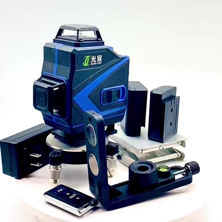 Guang Chen Rechargeable Green Laser Level 16 Lines 4d Self-leveling 360 ...