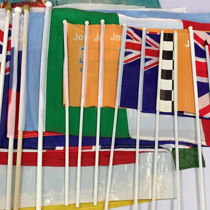 Cheering Australian Handheld National Flag - Buy Handheld National Flag ...