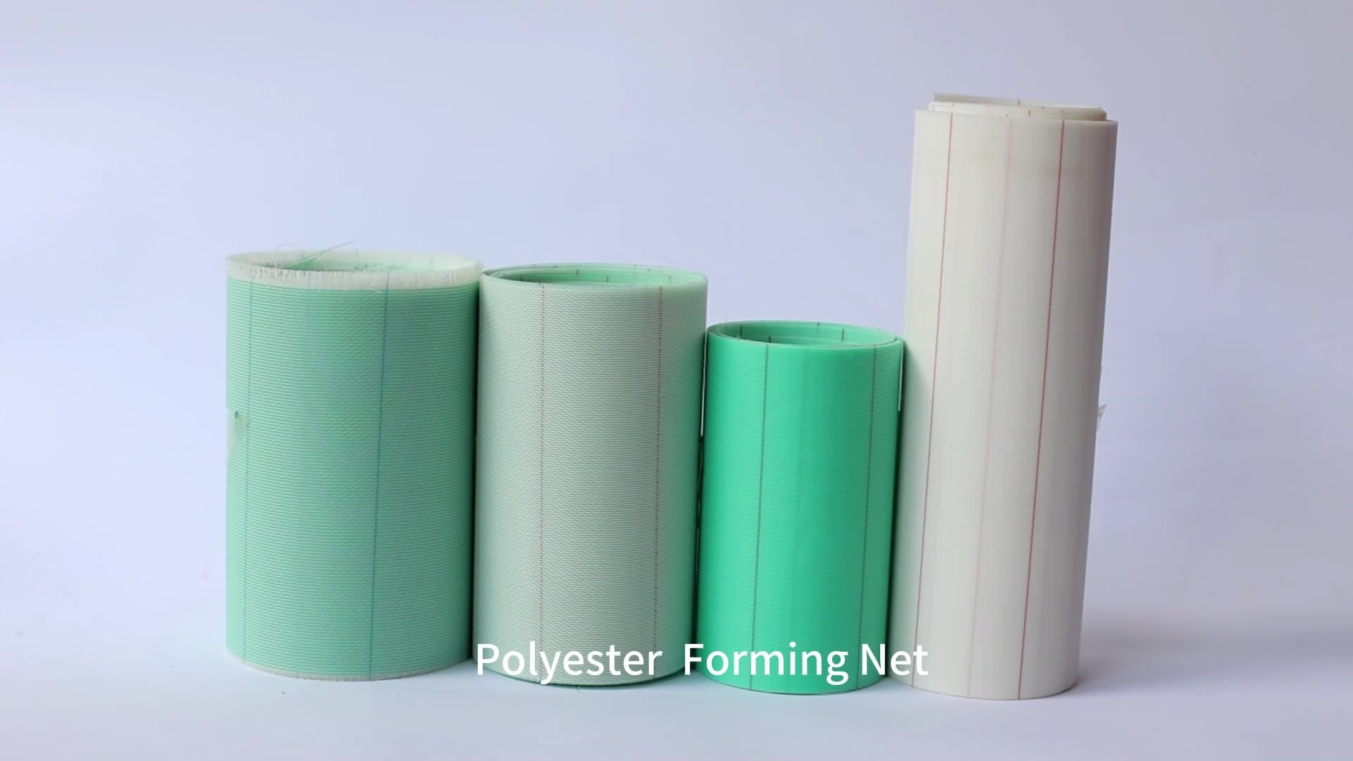 Single Layer Forming Fabric Polyester Forming Mesh Paper Making Mesh ...