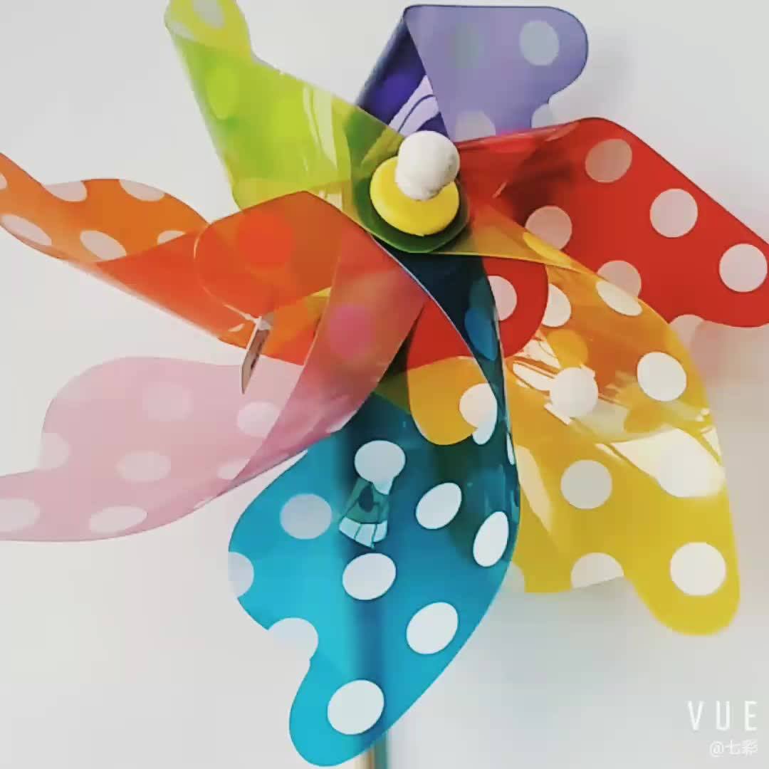 High Quality Of Beatiful Transparent Plastic Windmill In Good Sales ...