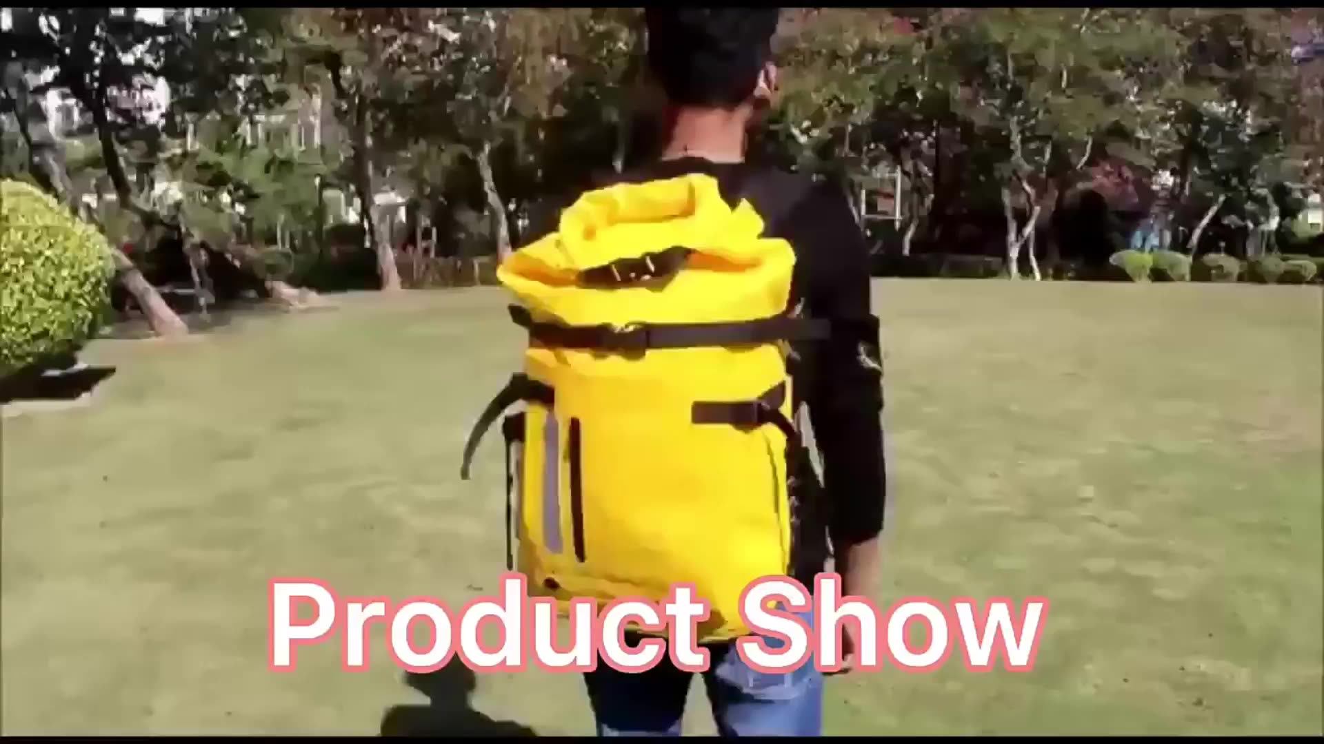 Factory Outdoor 30l Pvc Roll Top Waterproof Backpack Travel Hiking ...