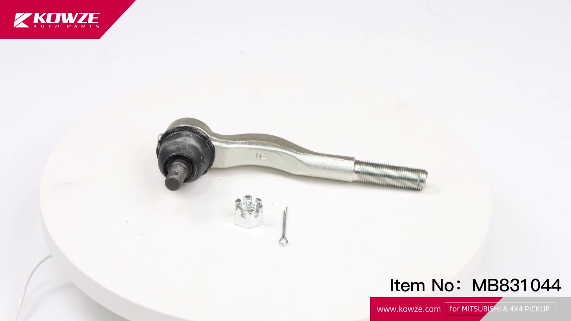 Tie Rod End Para Mitsubishi Pajero Montero 4d56 4m40 V32 V43 V44 V45 ...