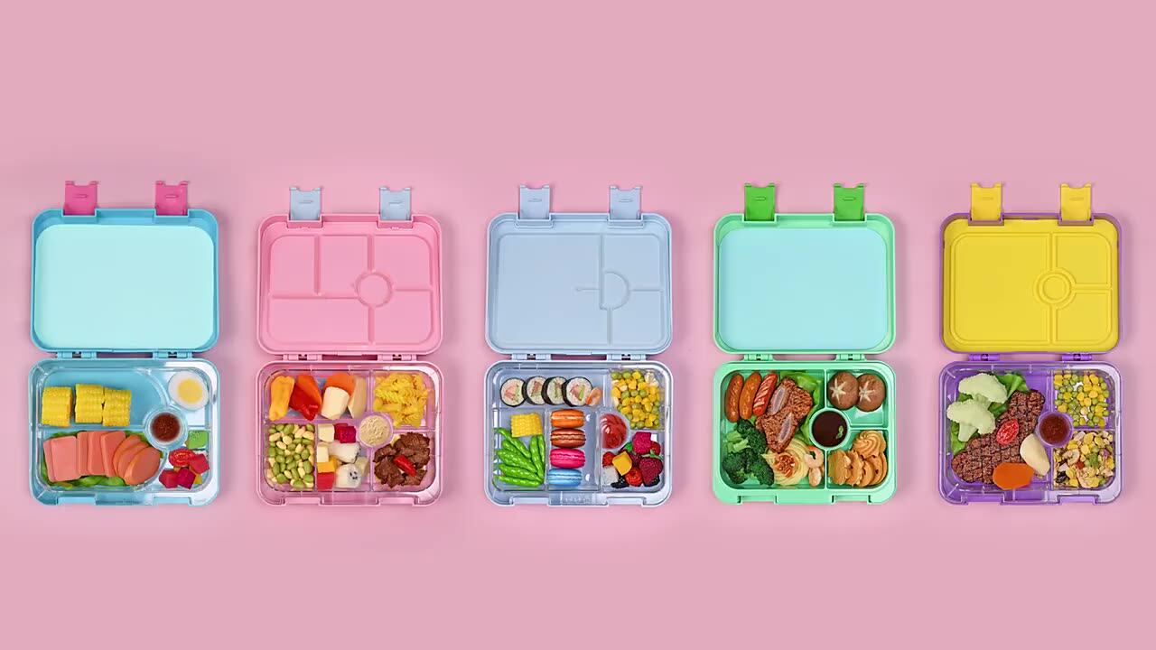 Wholesale Leakproof Divided Bento Lunch Box Manufacturer Custom Print ...