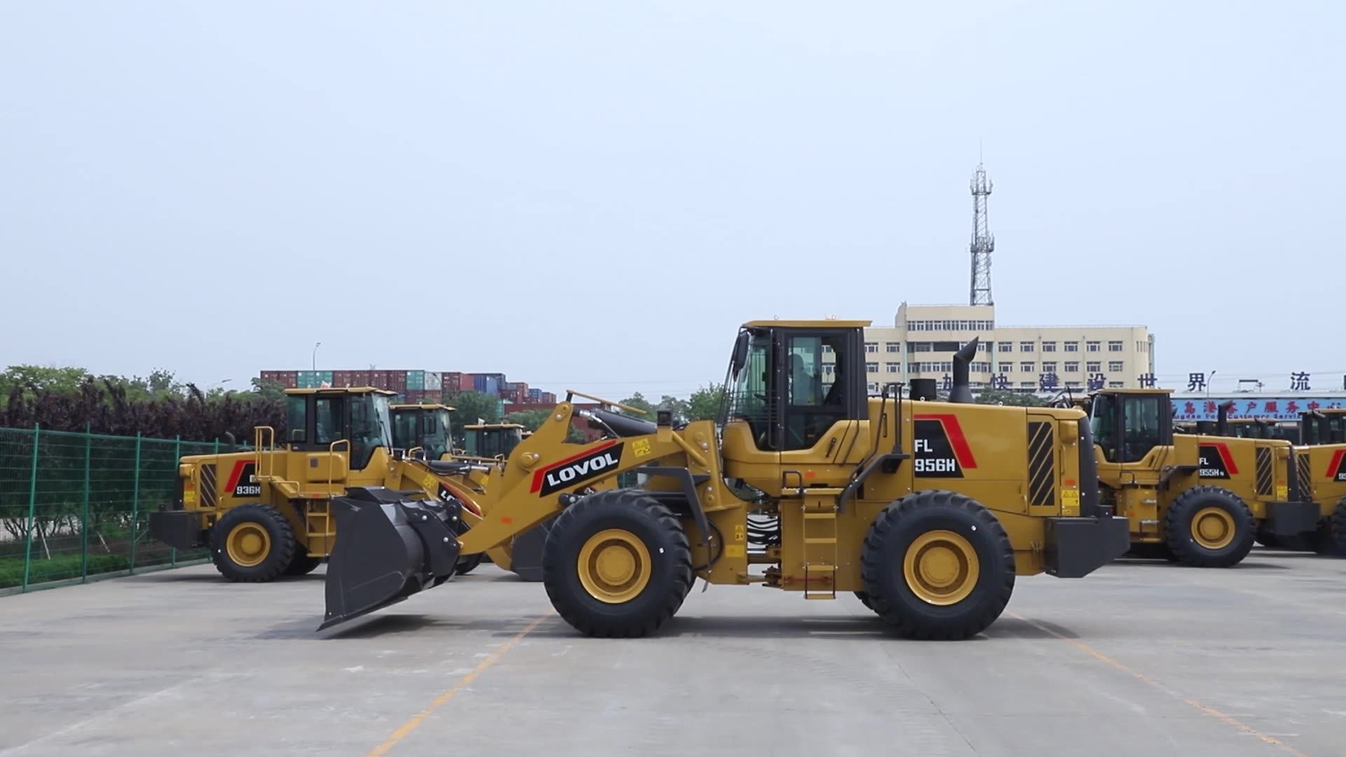 Lovol 5 Tons Wheel Loader Fl956h-v Made In China Brand New For Sale ...