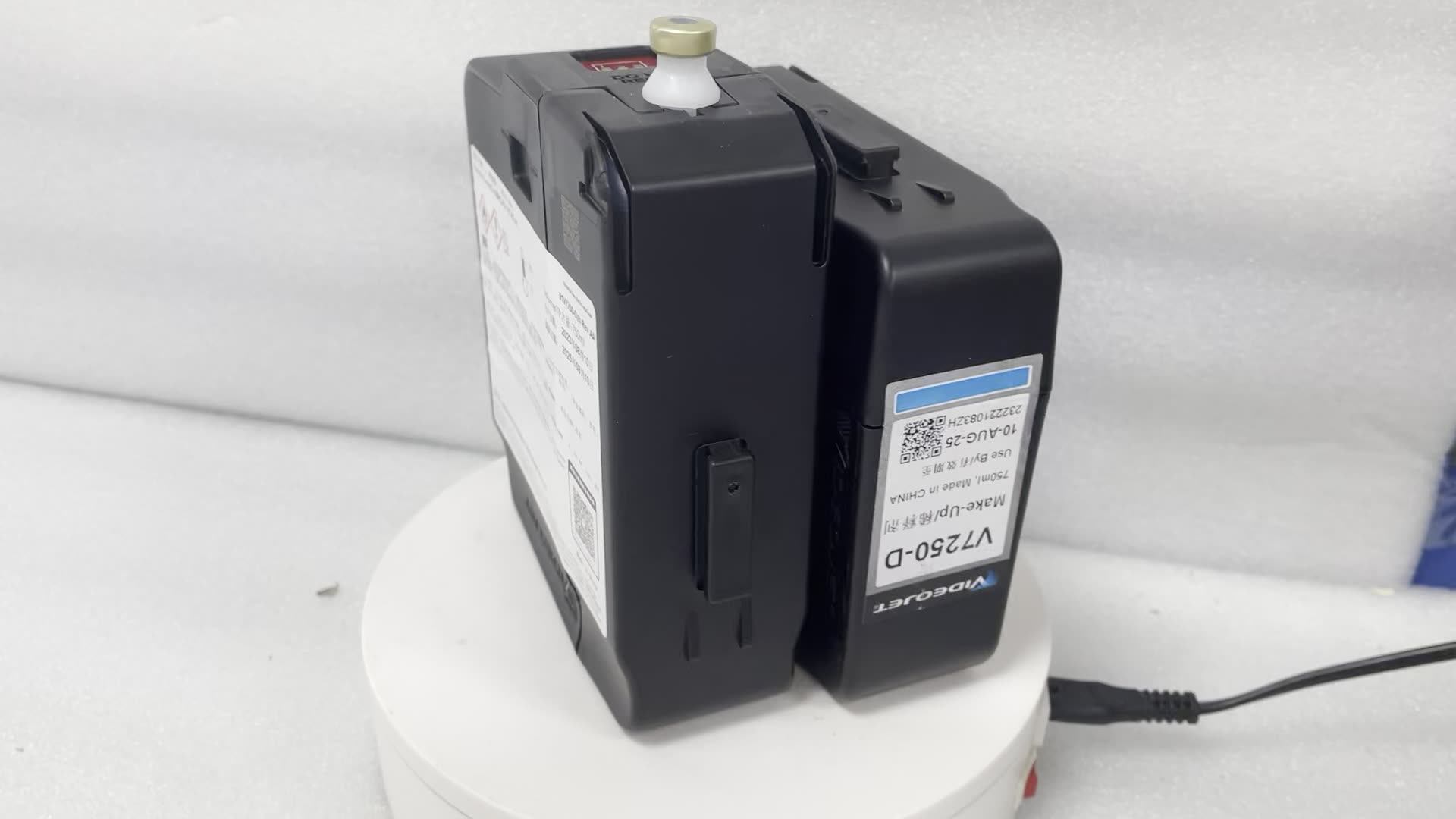 Videojet V7250-d Original Make Up Solvent For Videojet Vj1580 Vj1860 ...