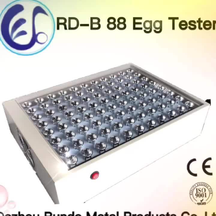 Led Cold Illuminated Ce Approved Egg Incubator Tester /88pcs Egg Tester ...