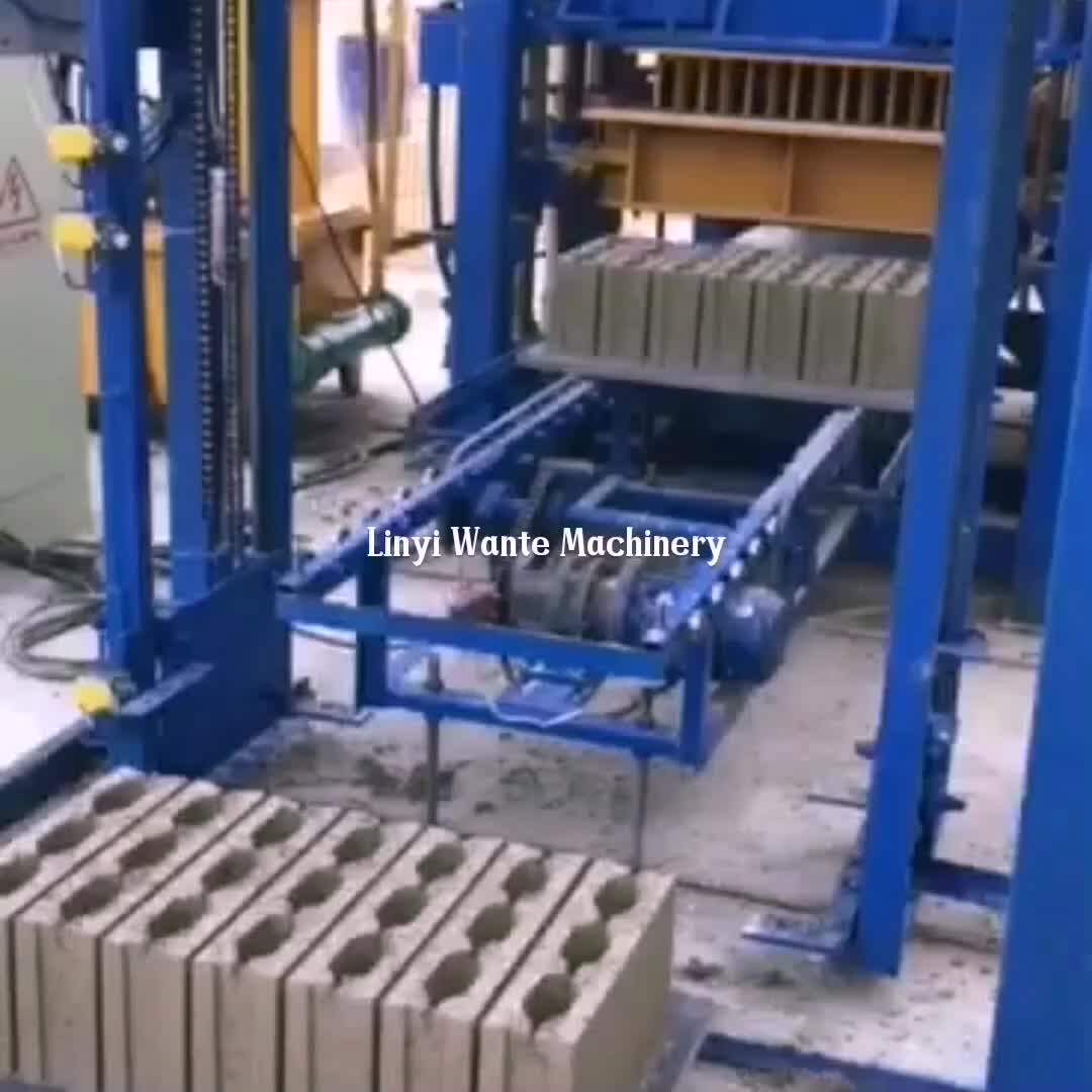 Qt4-15 Block Machine Chine Ciment Bloc Brique Machine Fabrication ...