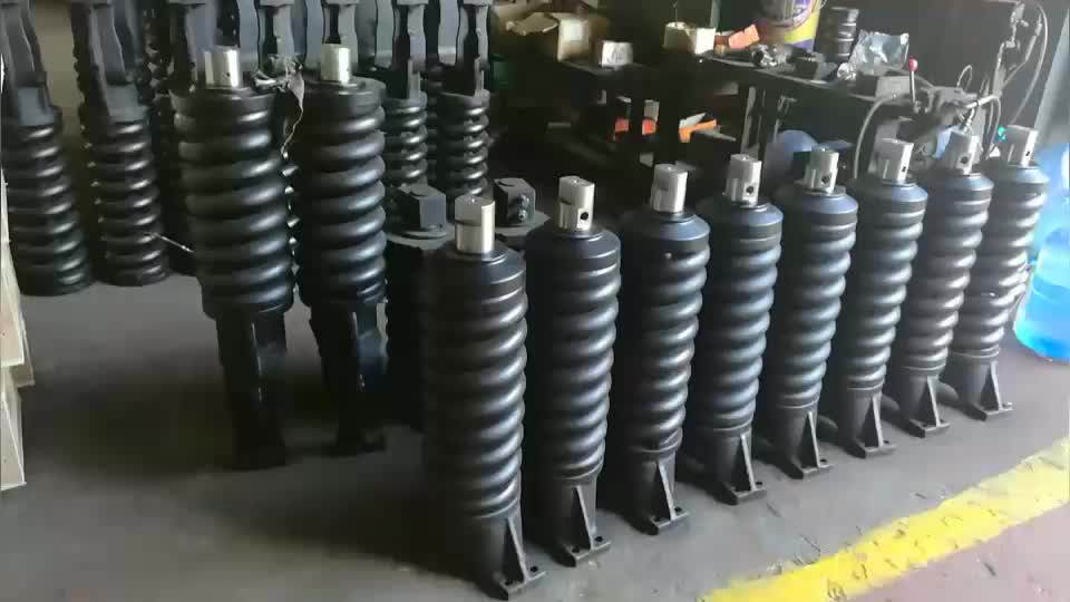 Excavator Track Tensioner Assembly And Track Adjuster And Recoil ...