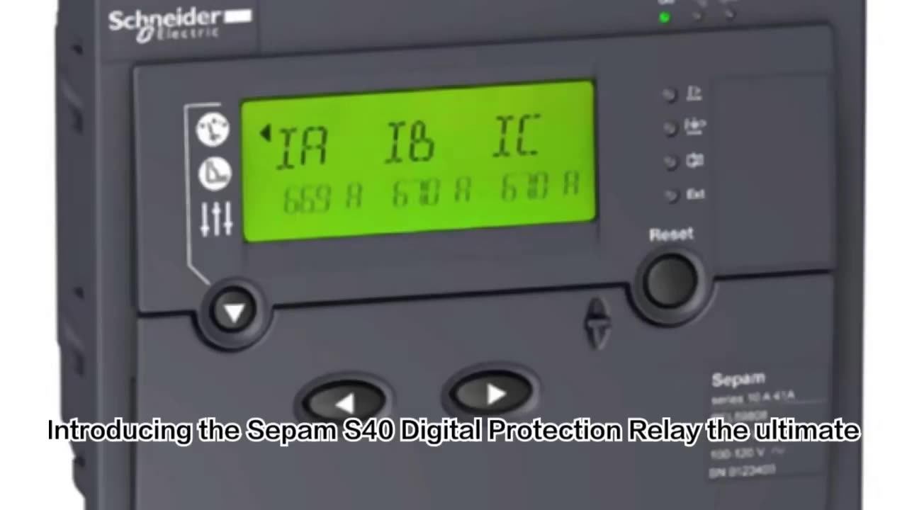 Schneider Sepam T82 Schneider Protective Relays Schneider Relay ...