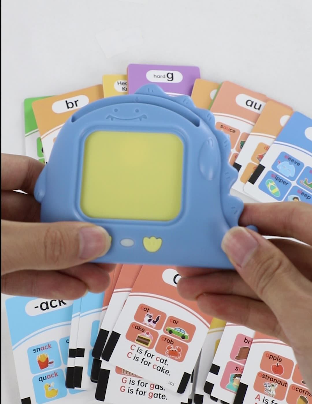 New Phonics Talking Flash Cards Preschool Educational Machine Early ...