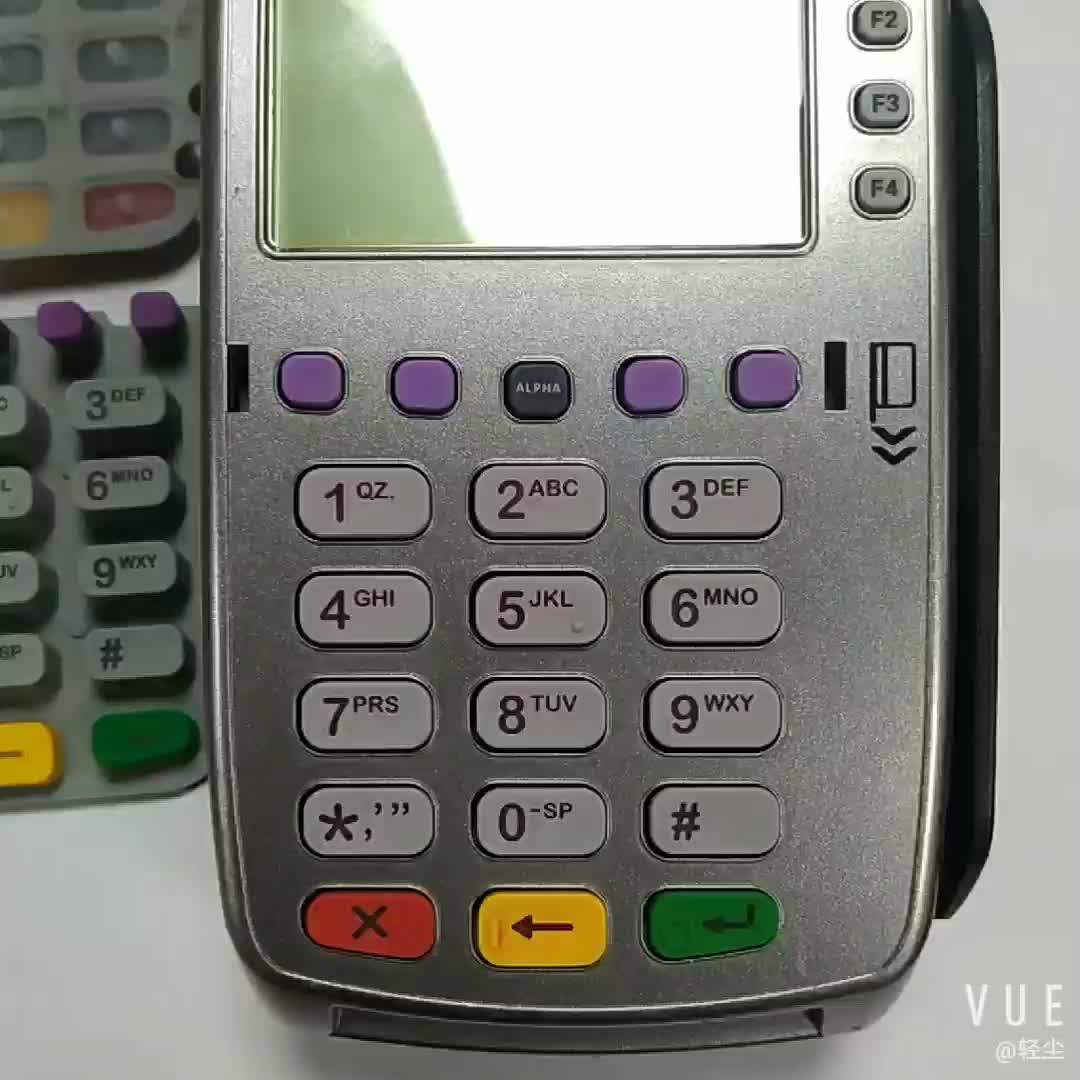 Silicon Rubber Keypad For Verifone Vx510/verifone Vx670/verifone Vx520 ...