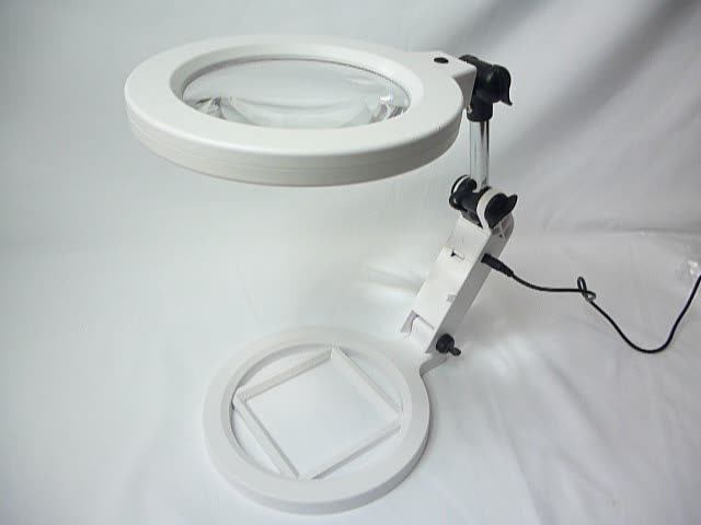 5x Table Magnifying Lamp Led,Oem New Product Power Supply Magnifier ...