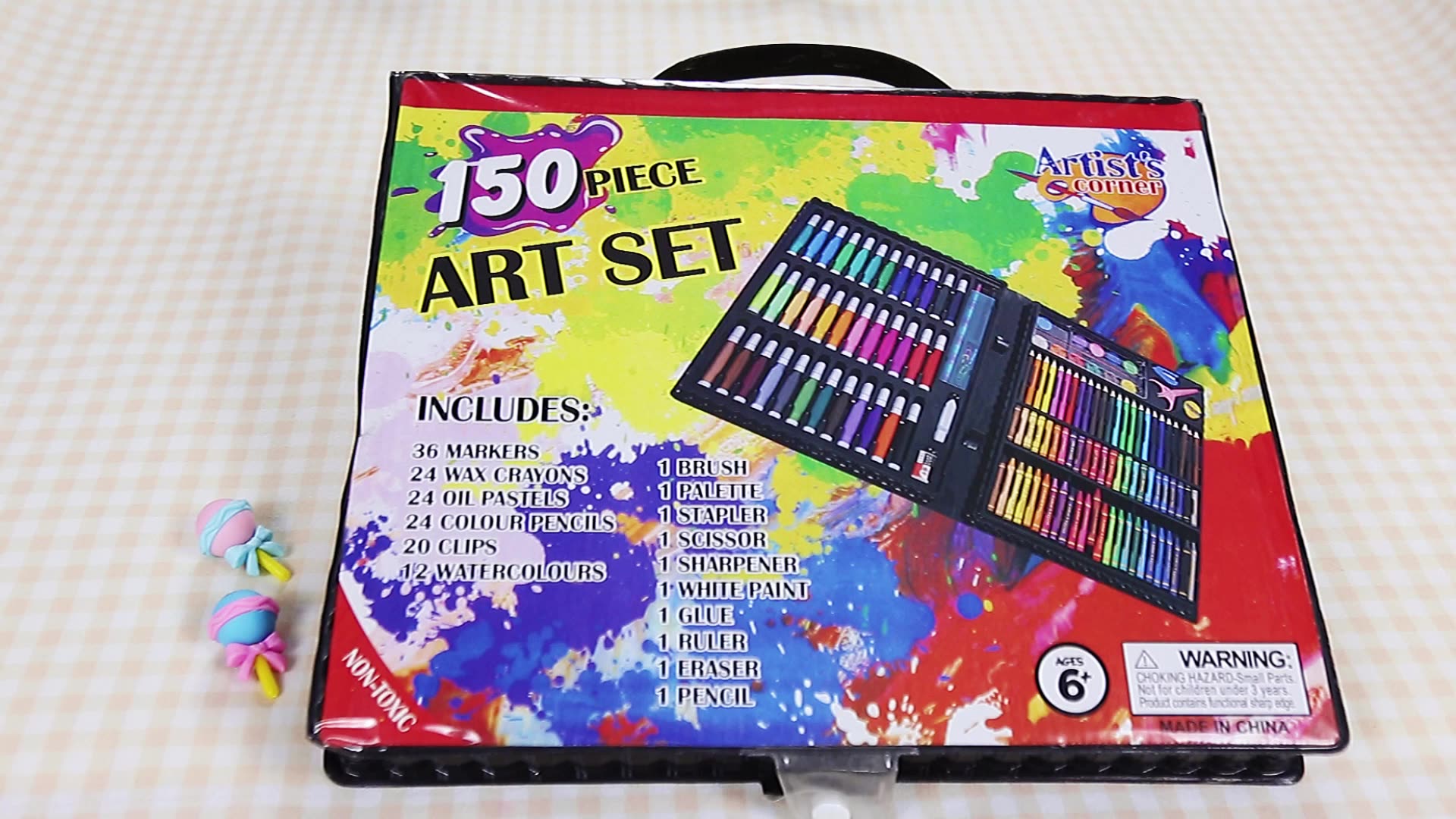 Hot Sale 150 Pcs Multi Colors Wax Crayon Color Pencils Set Plastic Art ...