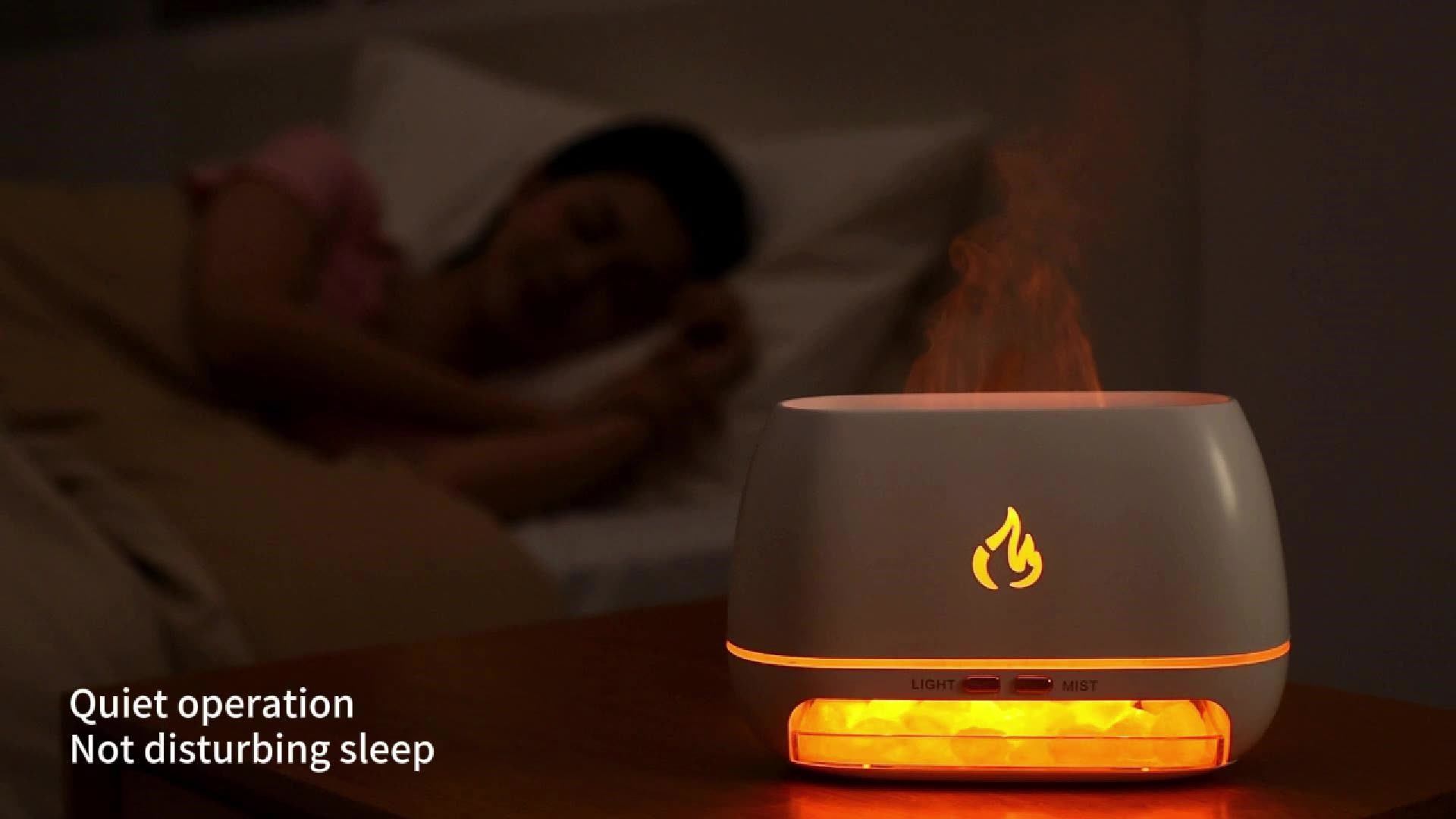 Fire Salt Stone Flame Aroma Diffuser Hot Sale Design Lamp Scent ...