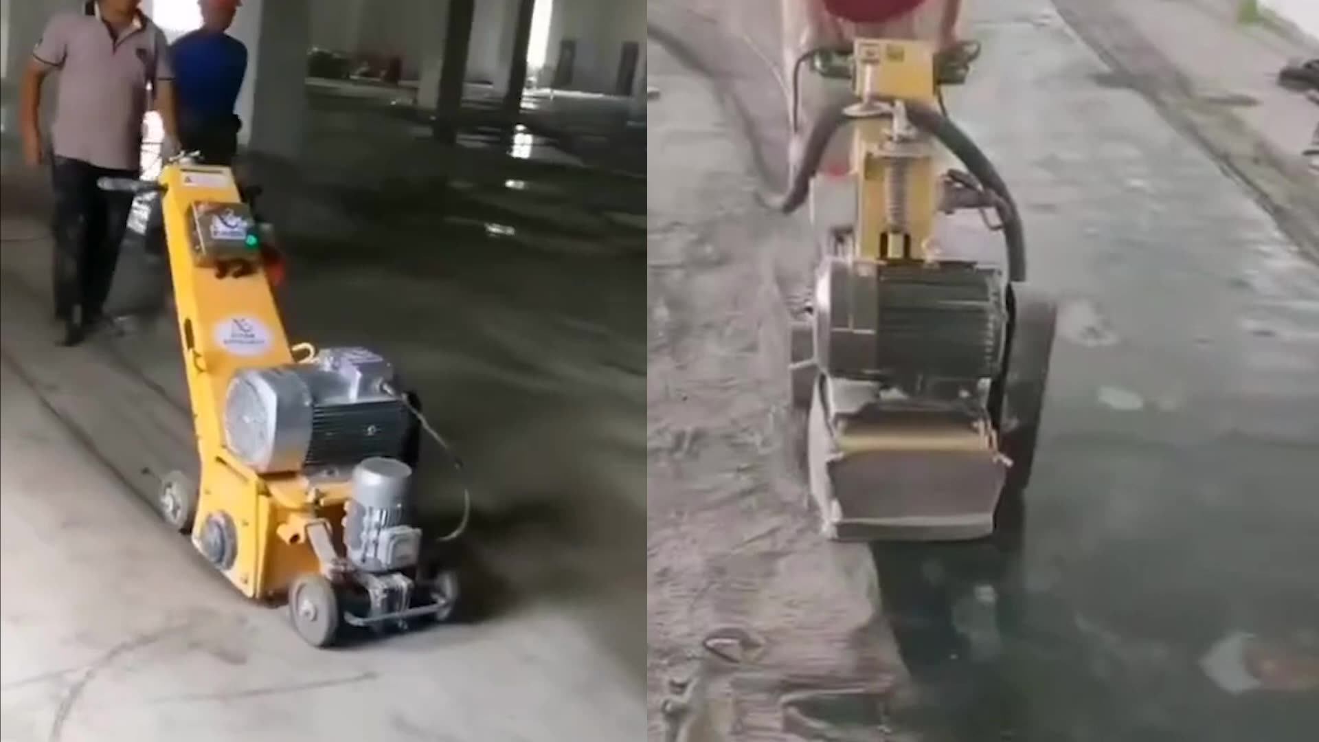 China Manufacturer Professional Handheld Concrete Surface Floor Milling ...
