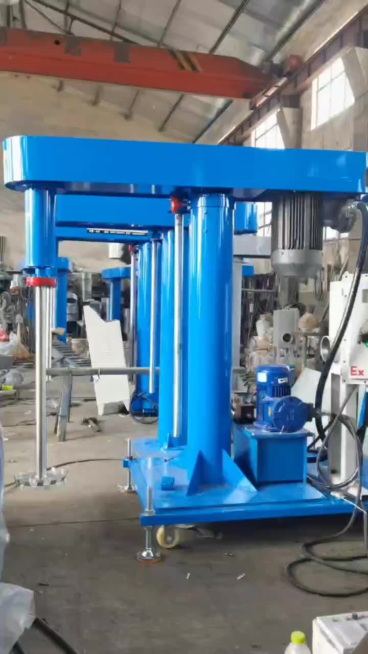 7.5kwkw Ex-proof High Speed Disperser Paint Mixer Ink Dissolver Acrylic ...
