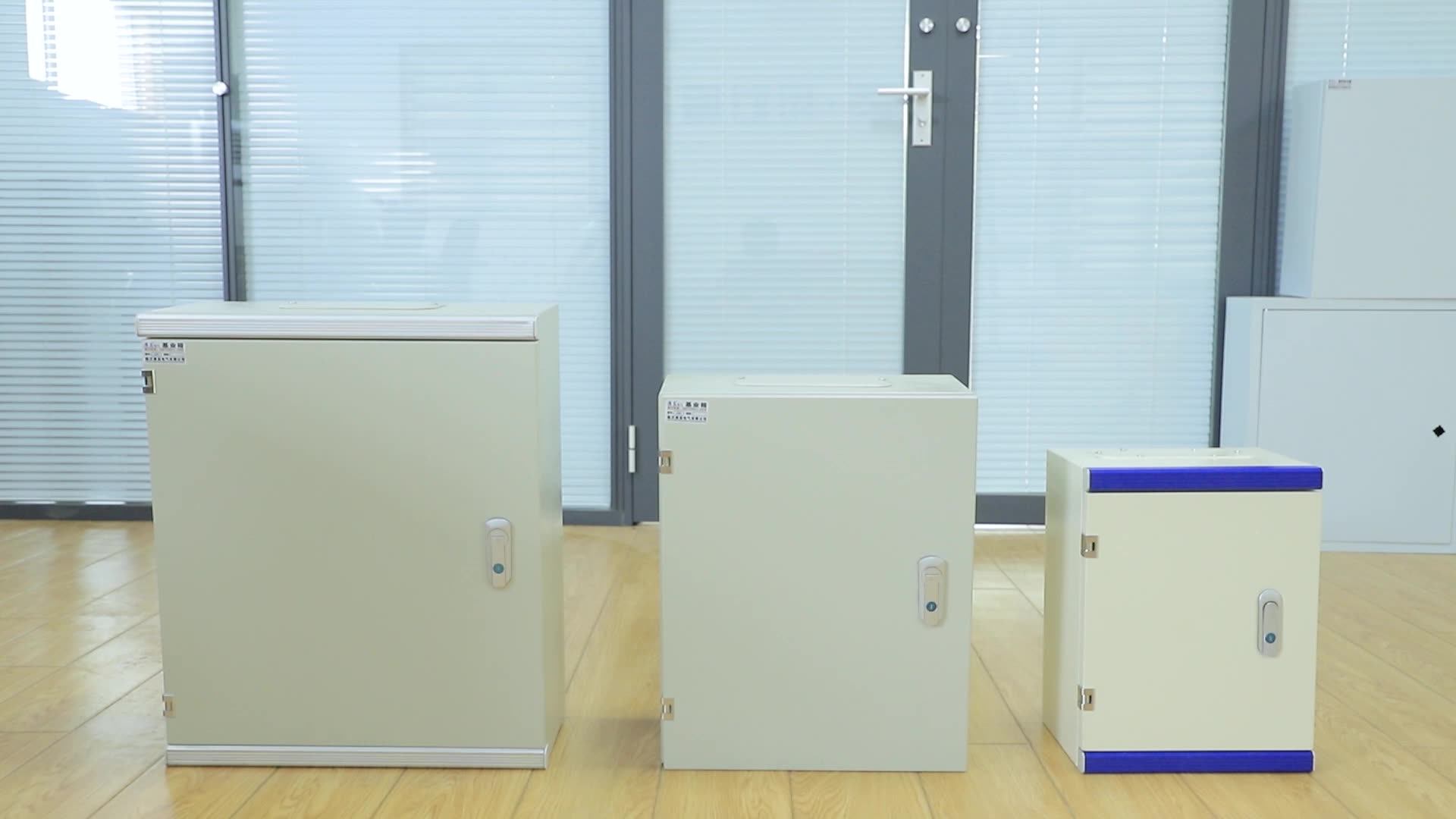 Durable Stainless Steel Enclosure Lockable Cabinet Different Depth ...