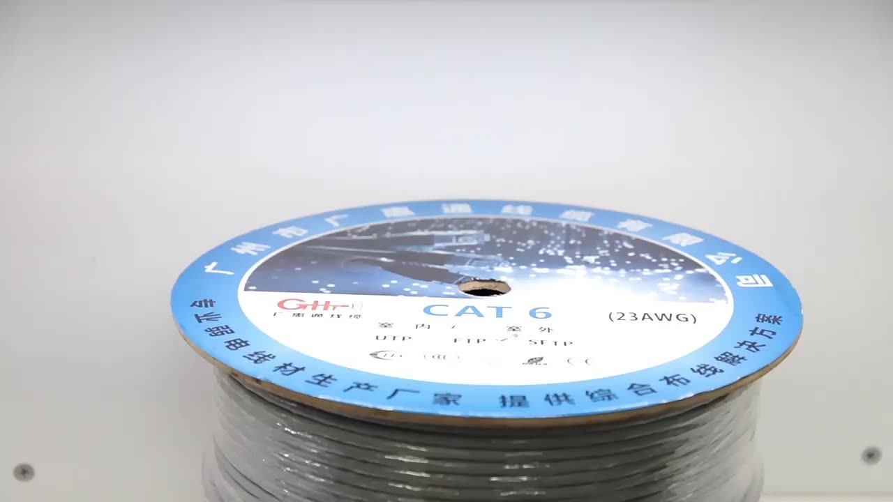 Lan Cable 100m 305m 500m Cat6 Ftp Stp Cca Ofc Cat 6 Shielded Indoor ...