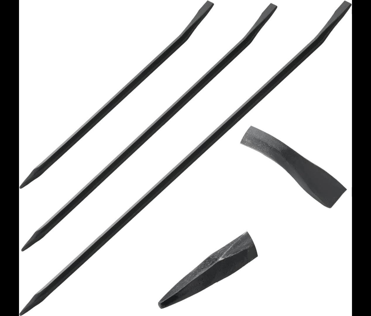 Heavy Duty Pulling Construction Rolling Head Hand Tool Flat Forged ...