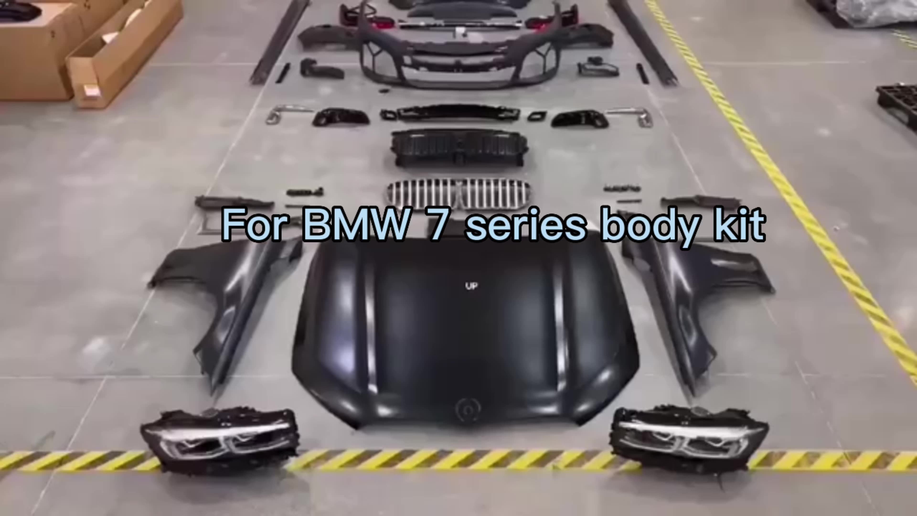 Parts Bodykit Full Body Kit Set Modified Upgrade M760 Pp Auto Car For ...