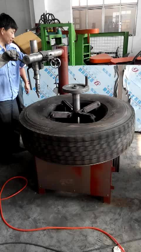 Rubber Scrap Tire Cutting Machine/used Tyre Crusher Equipment - Buy ...