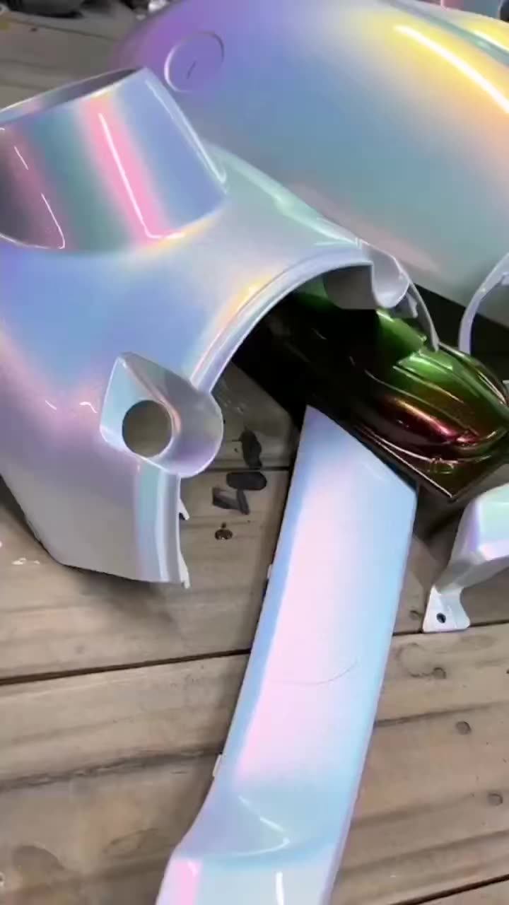 Bulk Iridescent Rainbow Aurora Super Chrome Chameleon Pigment Powder ...