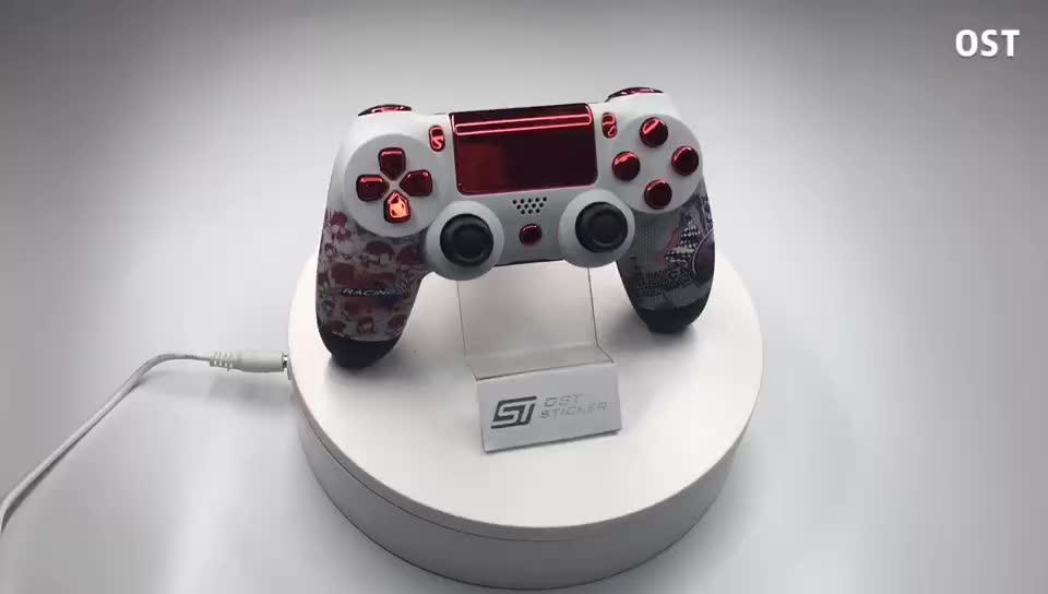 Custom Shell Cover For Ps4 Pro Shell 3d Splash Back Shell Red Chrome ...