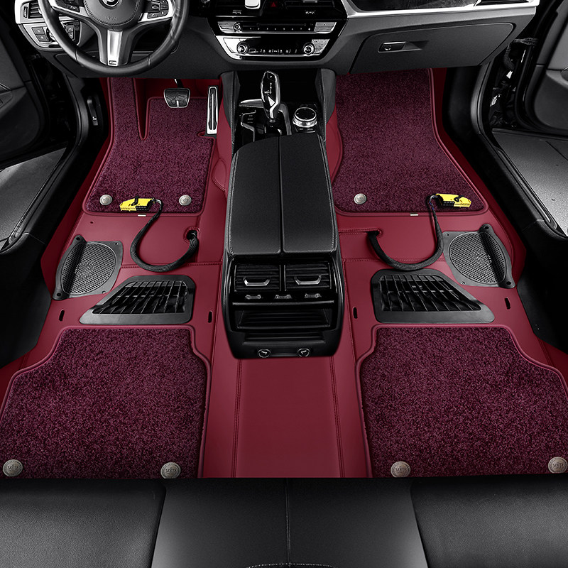 24new arrival360 aviation soft-packed car floor mats: fully enclosed ...