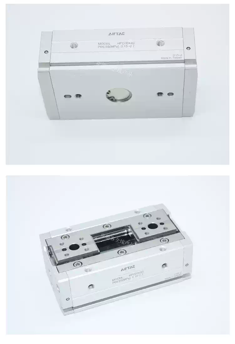 亚德客超薄气动手指气缸HFD16X15 HFD16X30 HFD16X60 薄型气爪