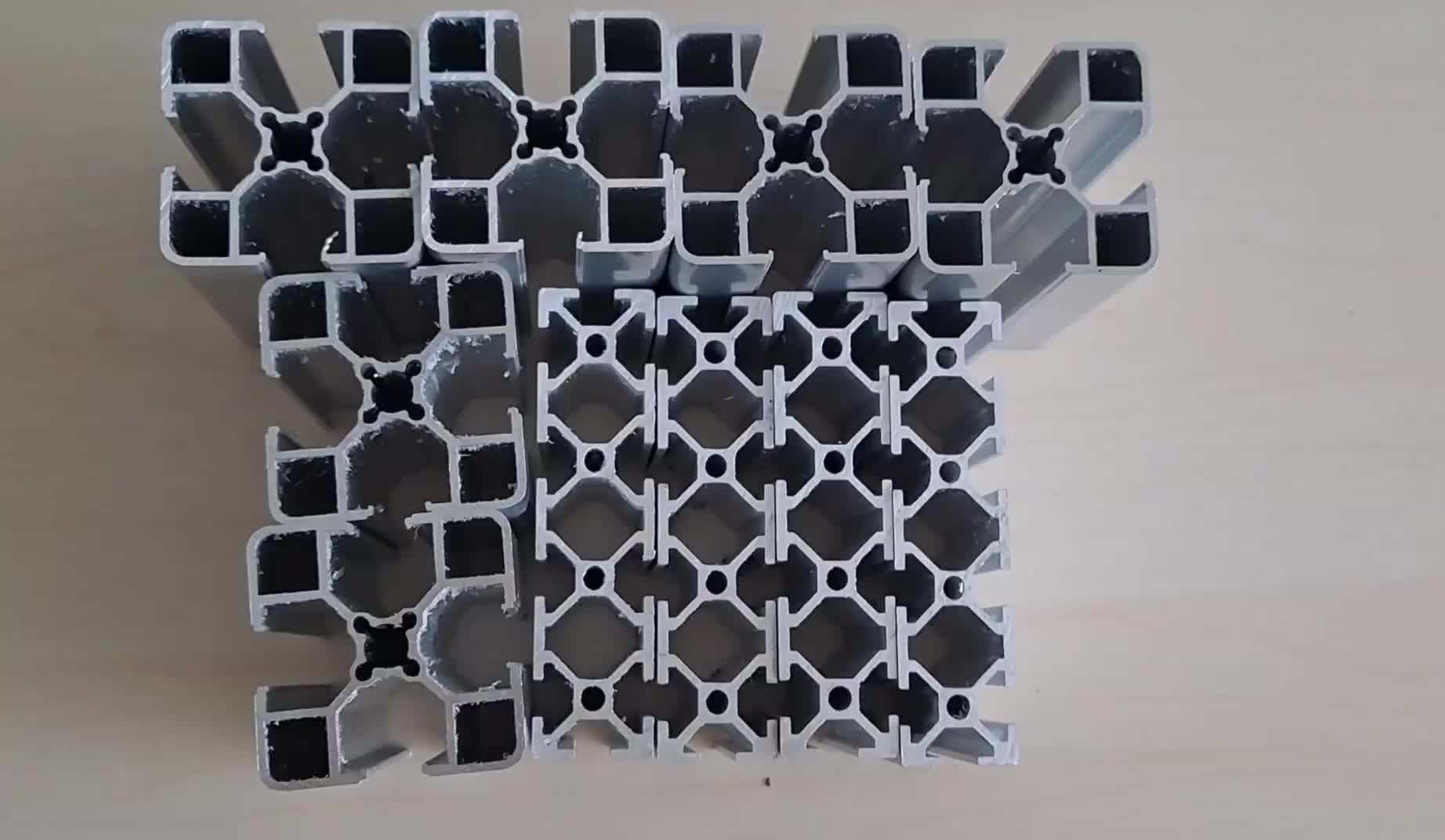 2040 4040 8040 Aluminum Extrusion 45x45 T Slot Extrusion Aluminum ...