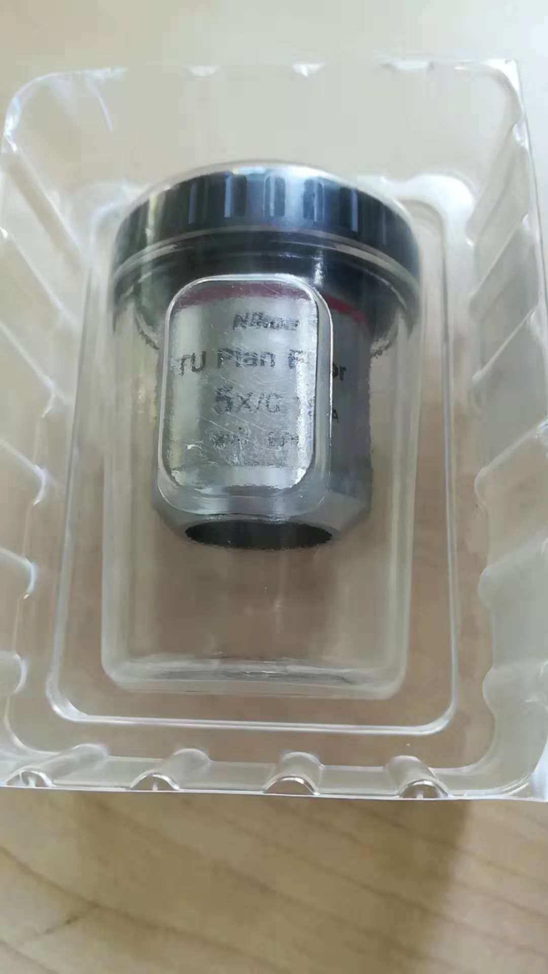 New NIKON NIKON TU Plan Flour BD 5X MUE42050 light and dark field ...