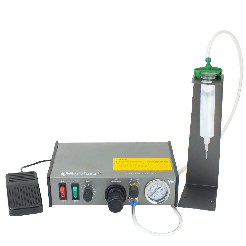 DLM semi-automatic dispensing machine 982 982A 983A automatic glue ...