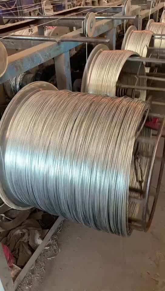 Bwg 18 20 21 22 Hot Dipped Galvanized Steel Wire 12/ 16/ 18 Gauge ...