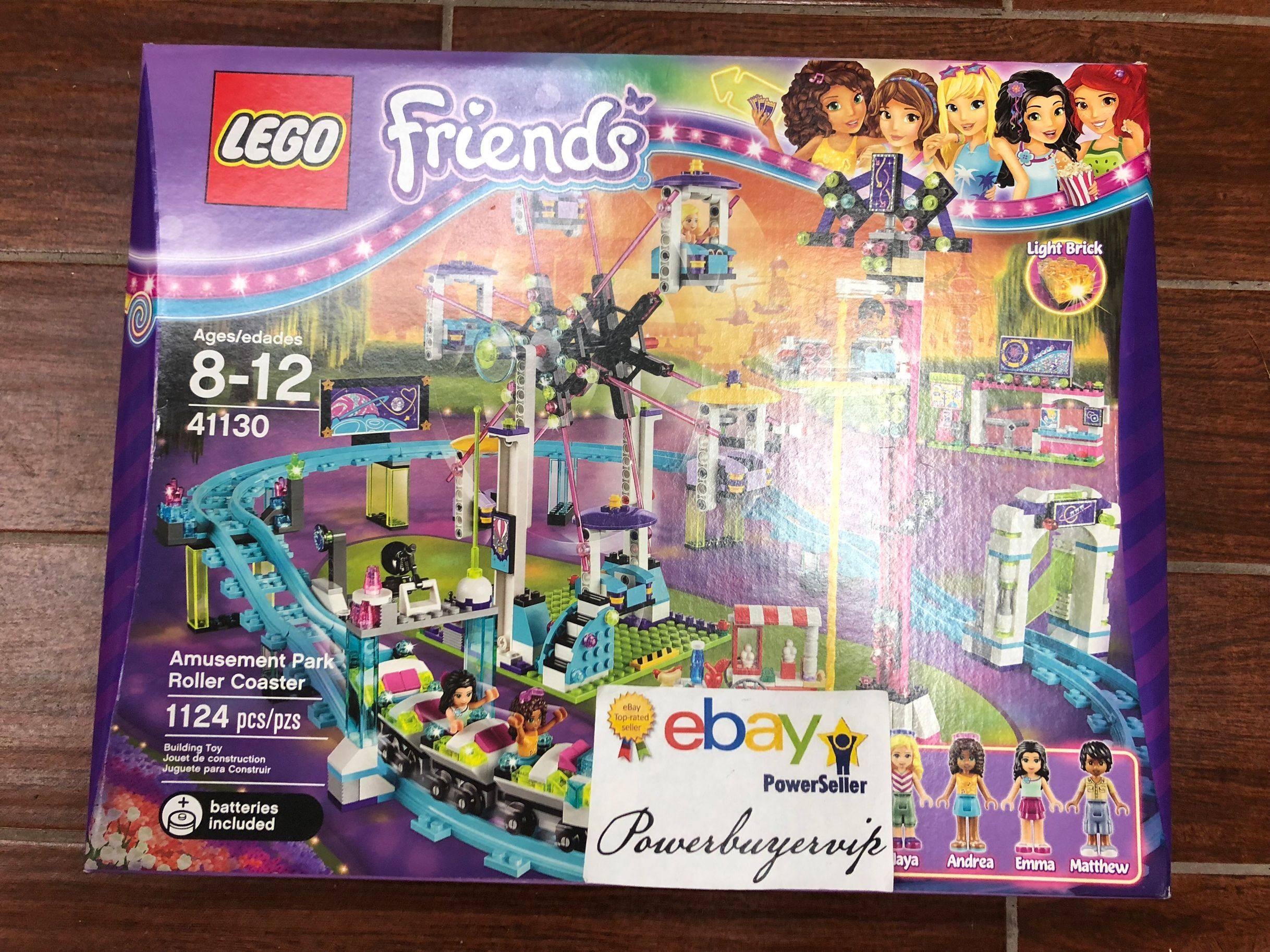 NEW LEGO Friends Lego 41130 Amusement Park Roller Coaster 2 DAY GET ...