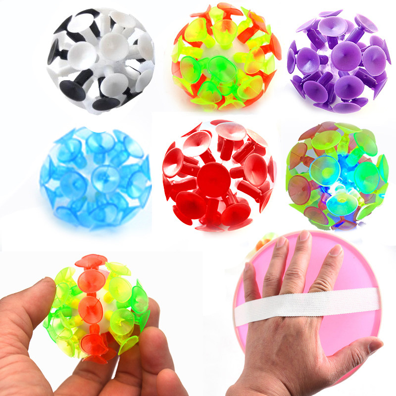 English teaching aids Kindergarten Sucker ball sticky cricket Flash ...