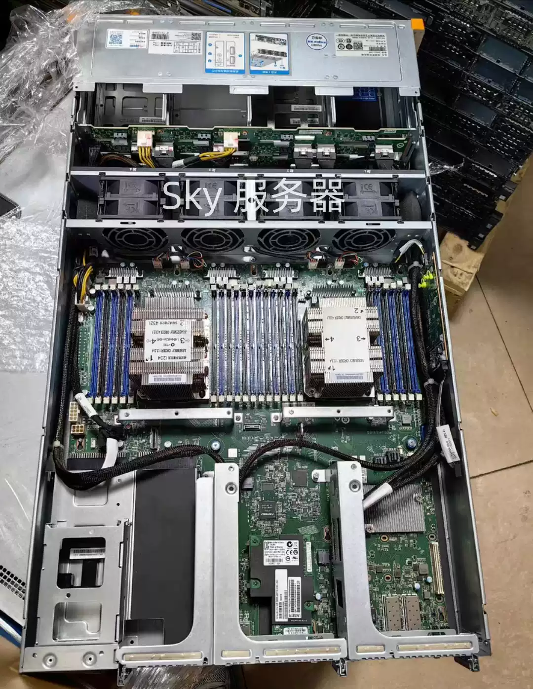 浪潮5212H5伺服器 支援NVME U2硬碟 双电伺服器机架式主机