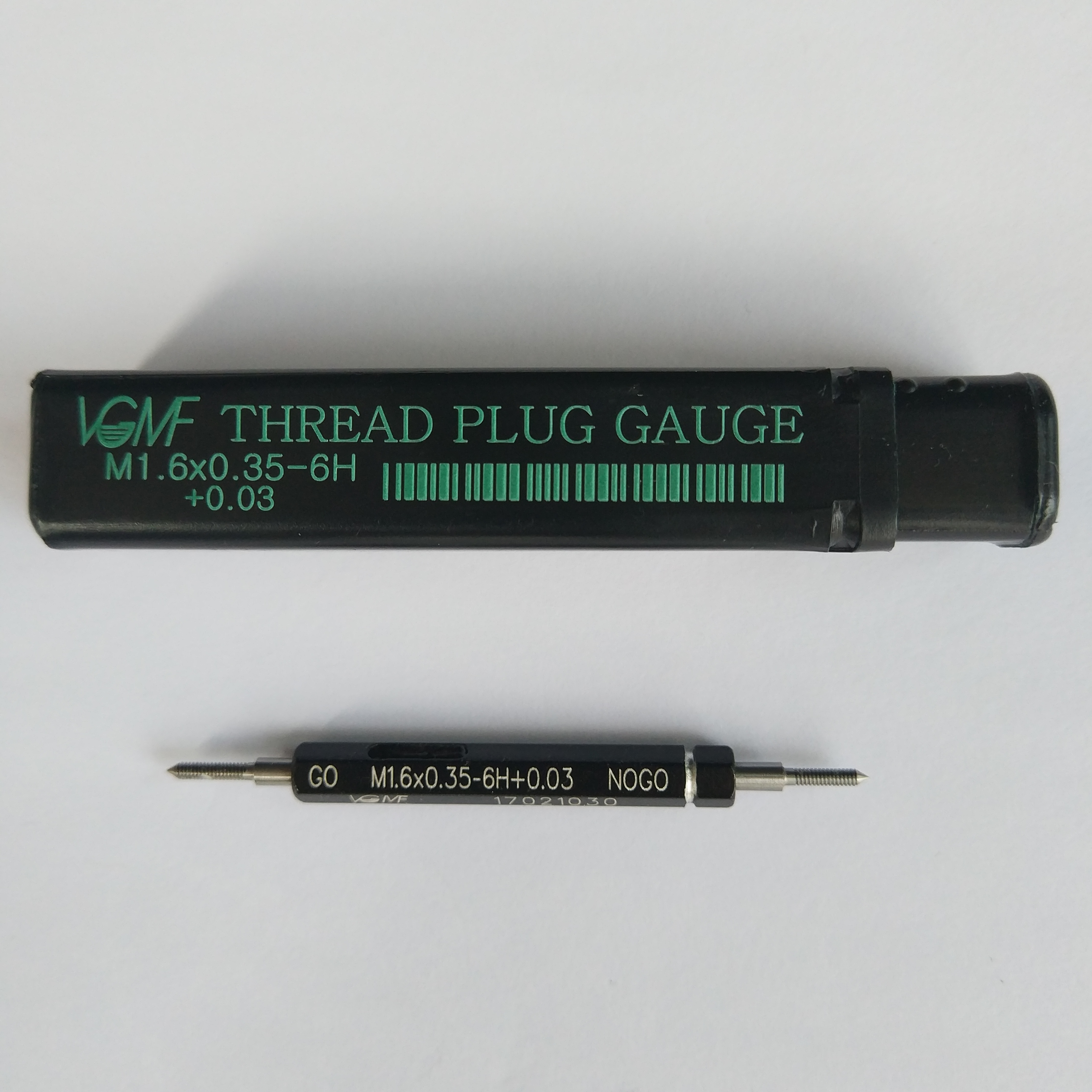 VGMF威迈丰精工M1.6X0.35-6H+0.03