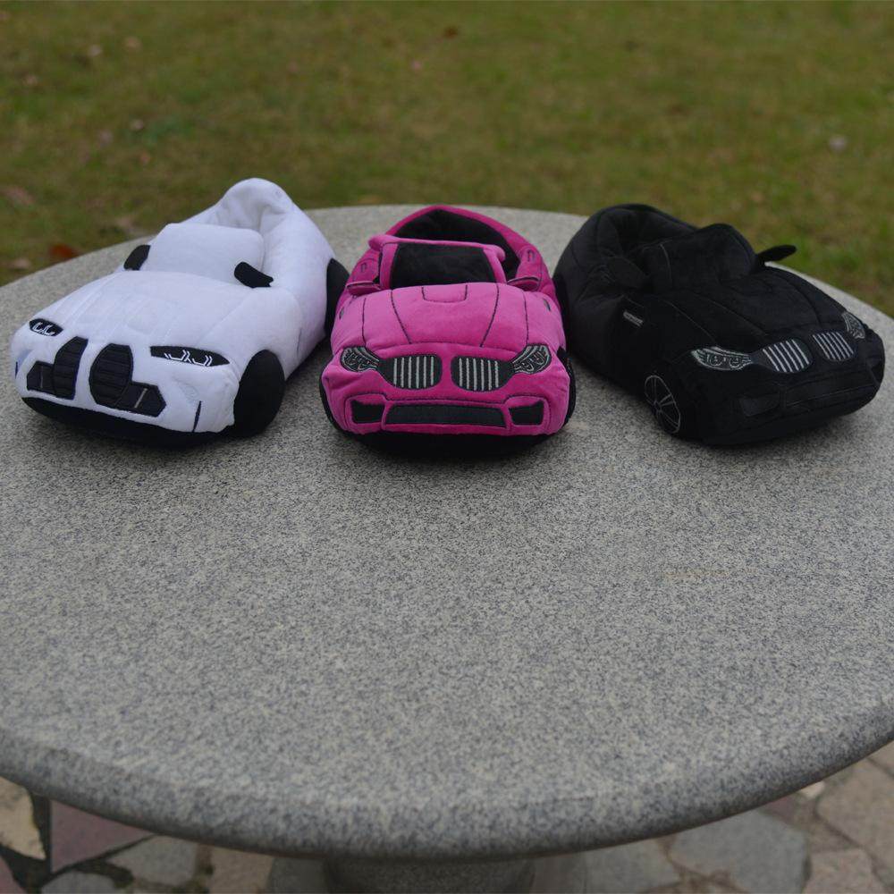 跨境porsche plush slippers Racing仿真跑车拖鞋玩具：🚗穿上它，家里也能飙车！🏠-其他拖鞋-淘宝好物网