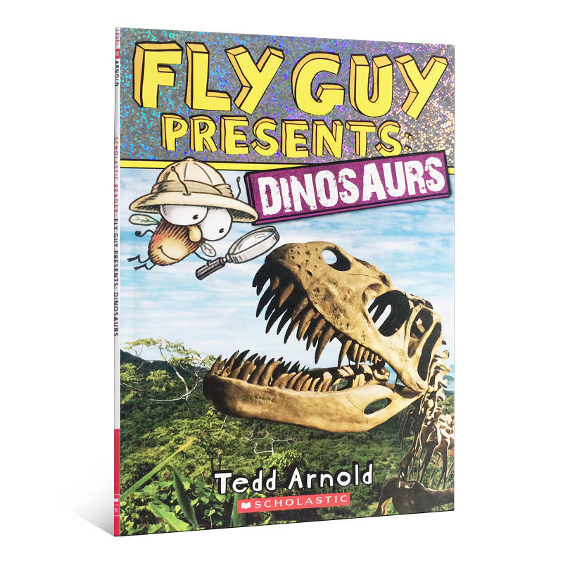 學樂分級小讀本2級 蒼蠅小子現場報道:恐龍 Fly Guy Presents: Dinosaurs Tedd Arnol 英文原版 兒童英語 ...